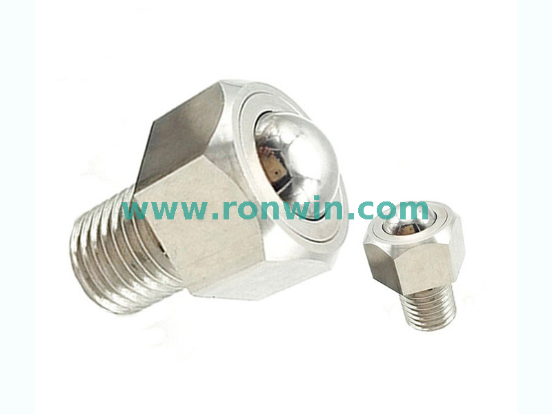 Hexagonal Thread Mount Mini Ball Transfer Unit - Huzhou Longwei