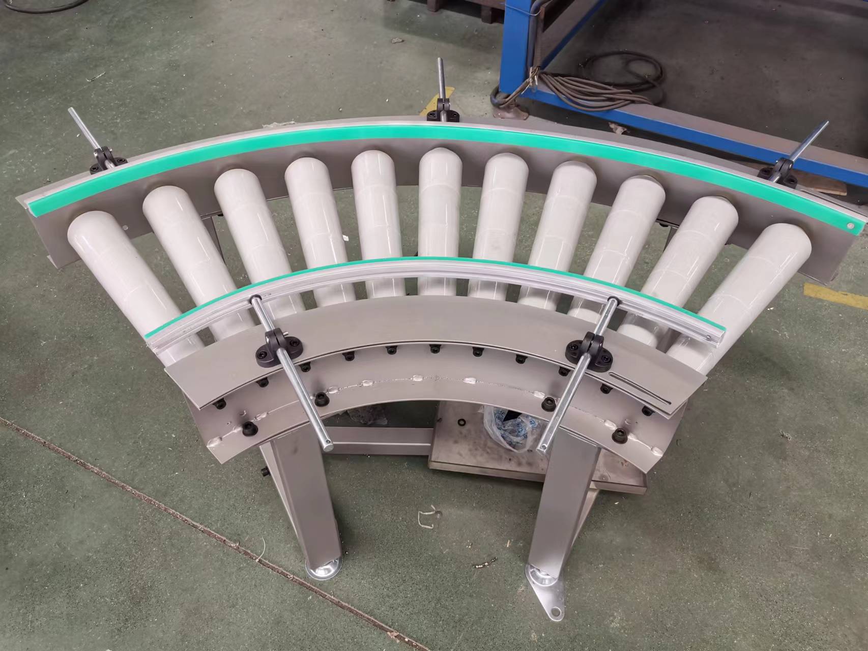 Double Layer Poly V Pulley Motor Driven Roller Conveyor From China Manufacturer Huzhou Longwei